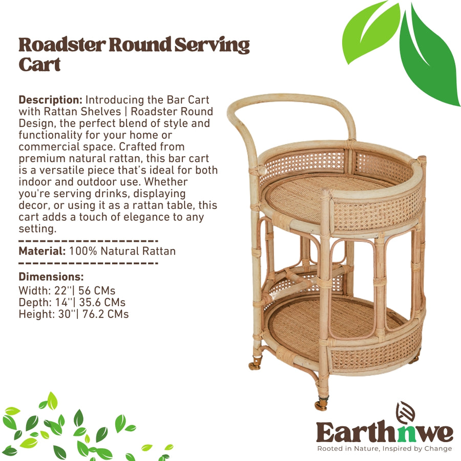 Rattan Serving Carts & Bar Trolleys | Handcrafted Cane Hospitality by ...
